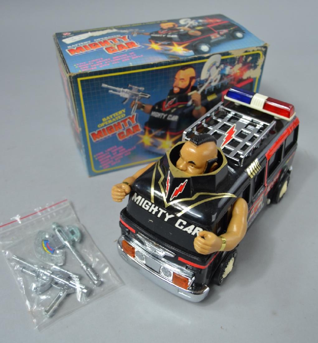 Vtg Ko A Team Mighty Car Mr T Van In Box