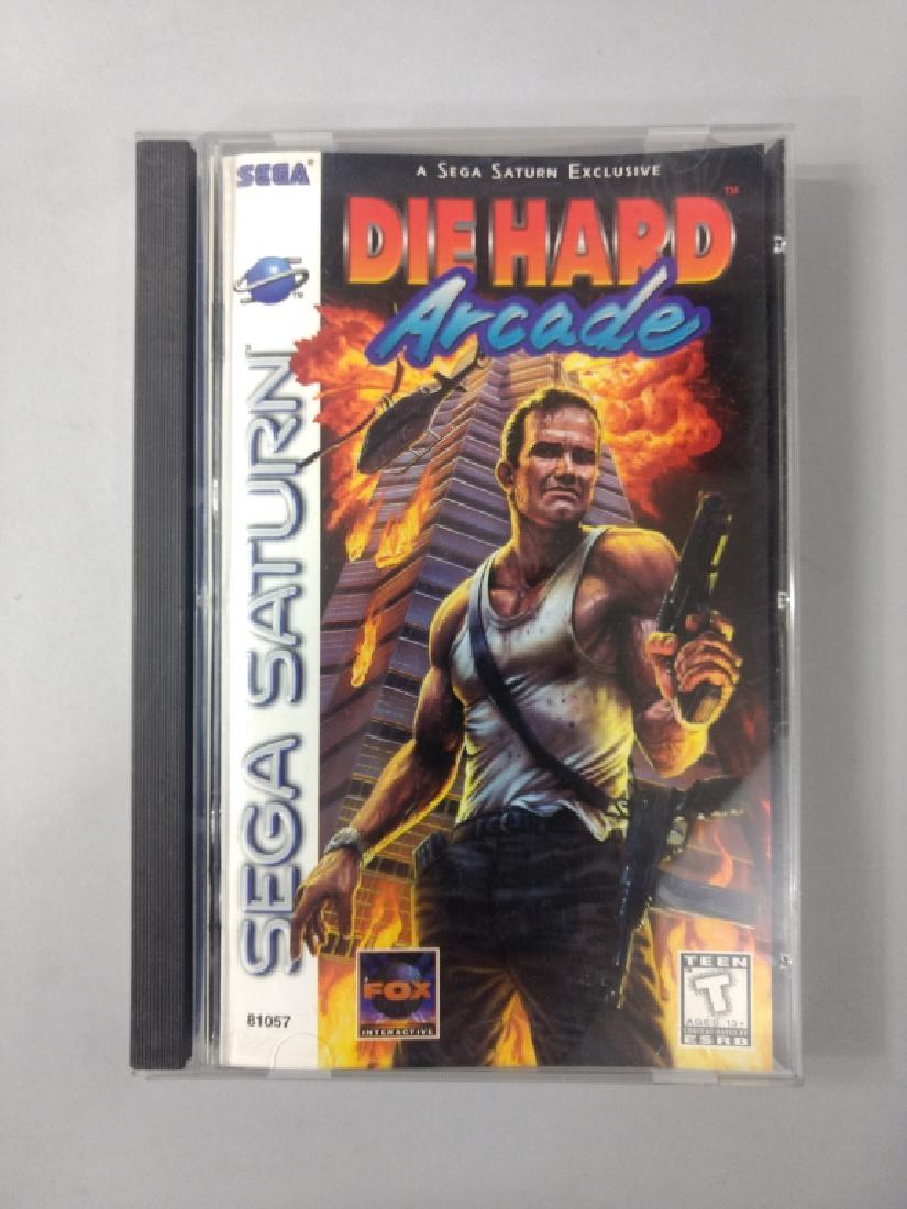 Sega Saturn Die Hard Arcade Game CIB