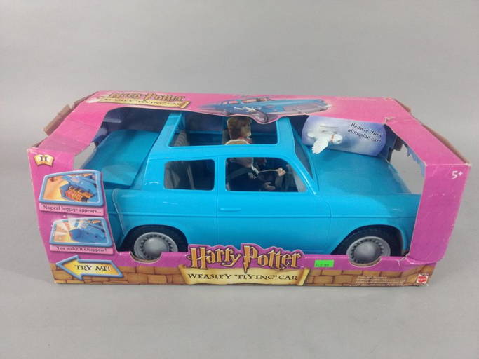 Harry Potter Weasley Flying Car Unused In Box