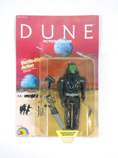 Vtg Ljn Dune Sardaukar Warrior Figure Nip Unpunched