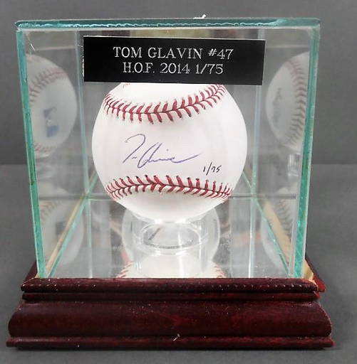 Tom Glavine Signed Baseball