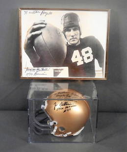Heisman Trophy Winners Multi Signed Football Helmet Steiner Coa
