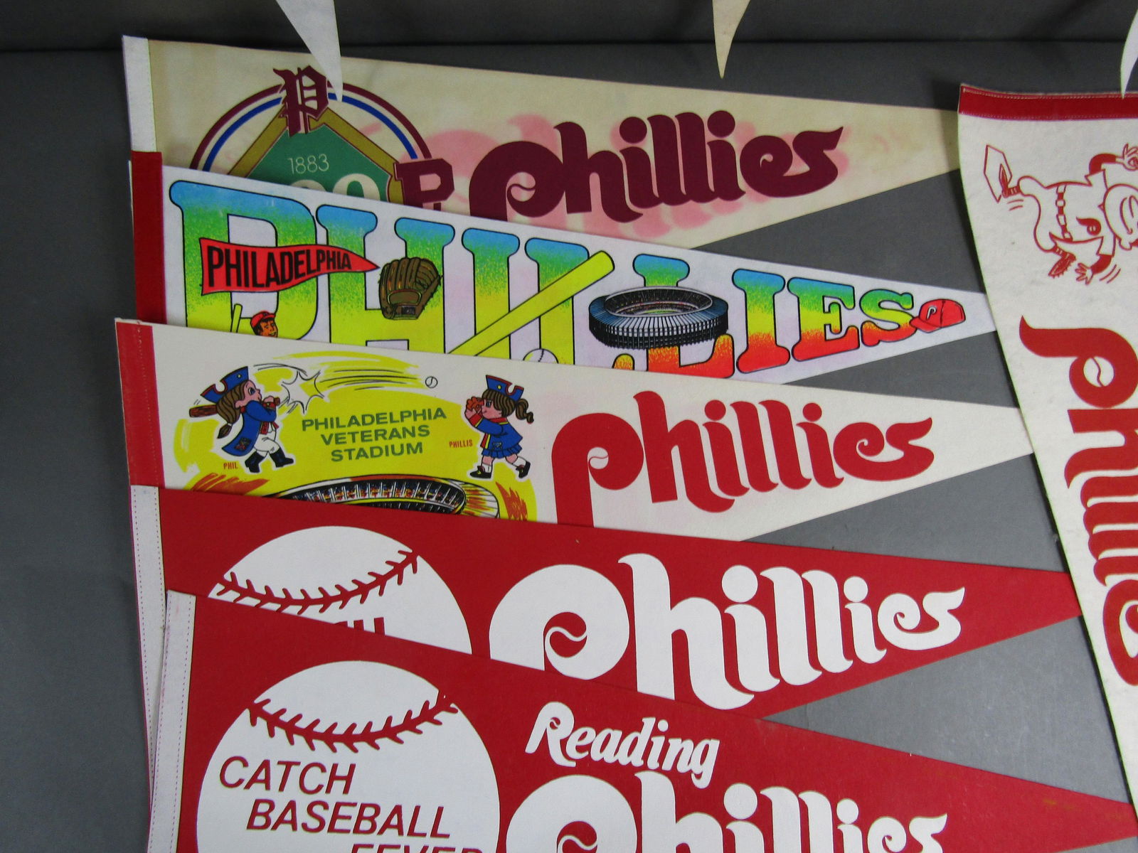 Vtg & Newer Philadelphia Phillies Mlb Pennants