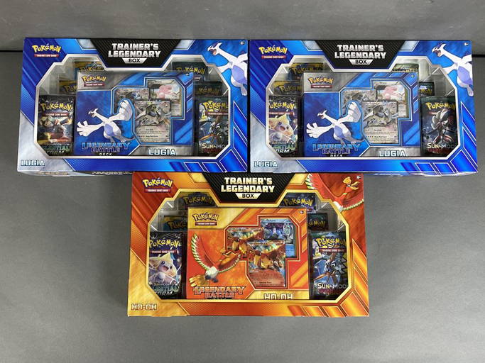 3pc Sealed Pokemon Trainers Legendary Collection (#1193) on Jun 29 ...