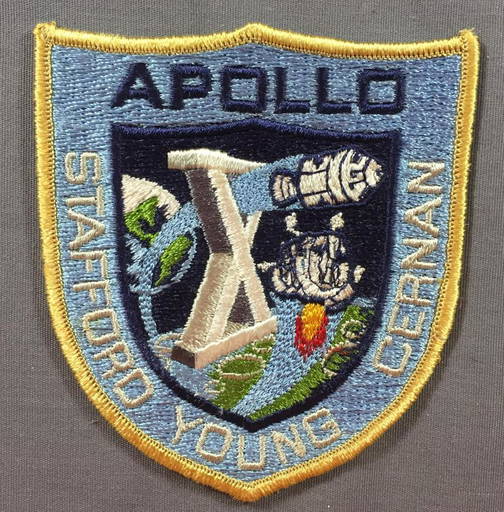 Original Apollo 10 'post Flight' Crew Patch