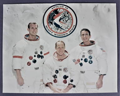 Vintage Astp Crew Photographs With Printed Signatures