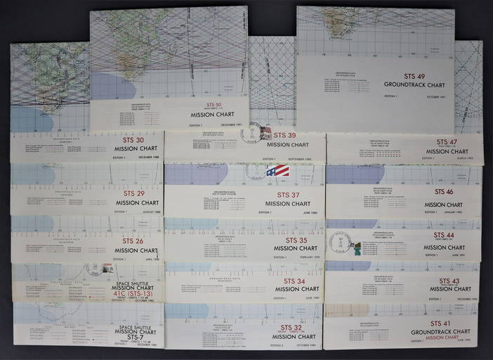 17 - Space Shuttle Mission Orbital Tracking Charts - Feb 20, 2021 ...