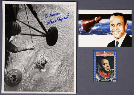 Alan Shepard Signed Photograph