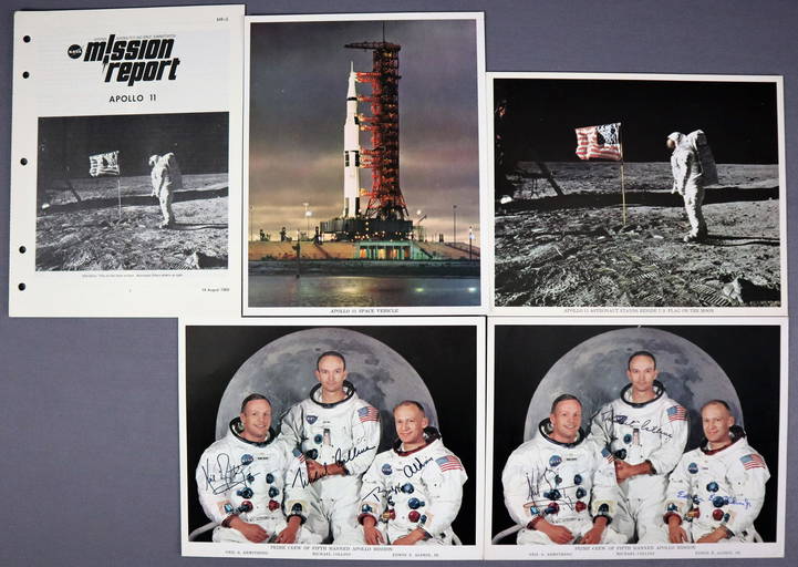 Apollo 11 Crew Signed Autopen & More - Apr 10, 2021 | American Space ...