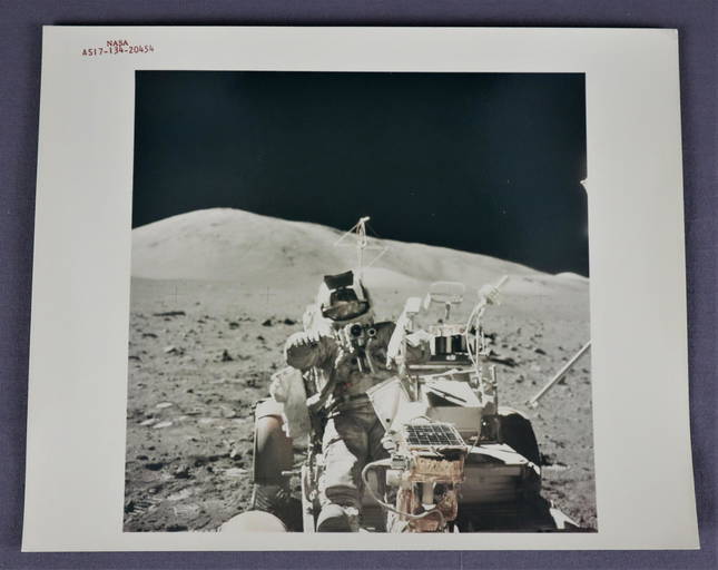 Apollo 17 Red Numbered Lunar Rover Photograph on A - Jul 24, 2021 ...