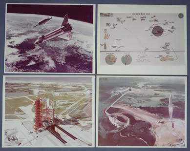 Early Grumman Space Shuttle Concept Photograph