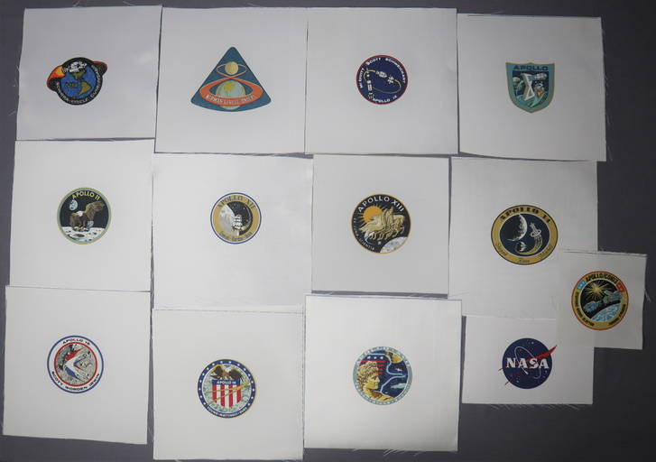 Full Set Of Mission Emblem Beta Cloth Patches