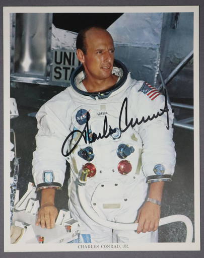 Charles Conrad Signed Lithograph