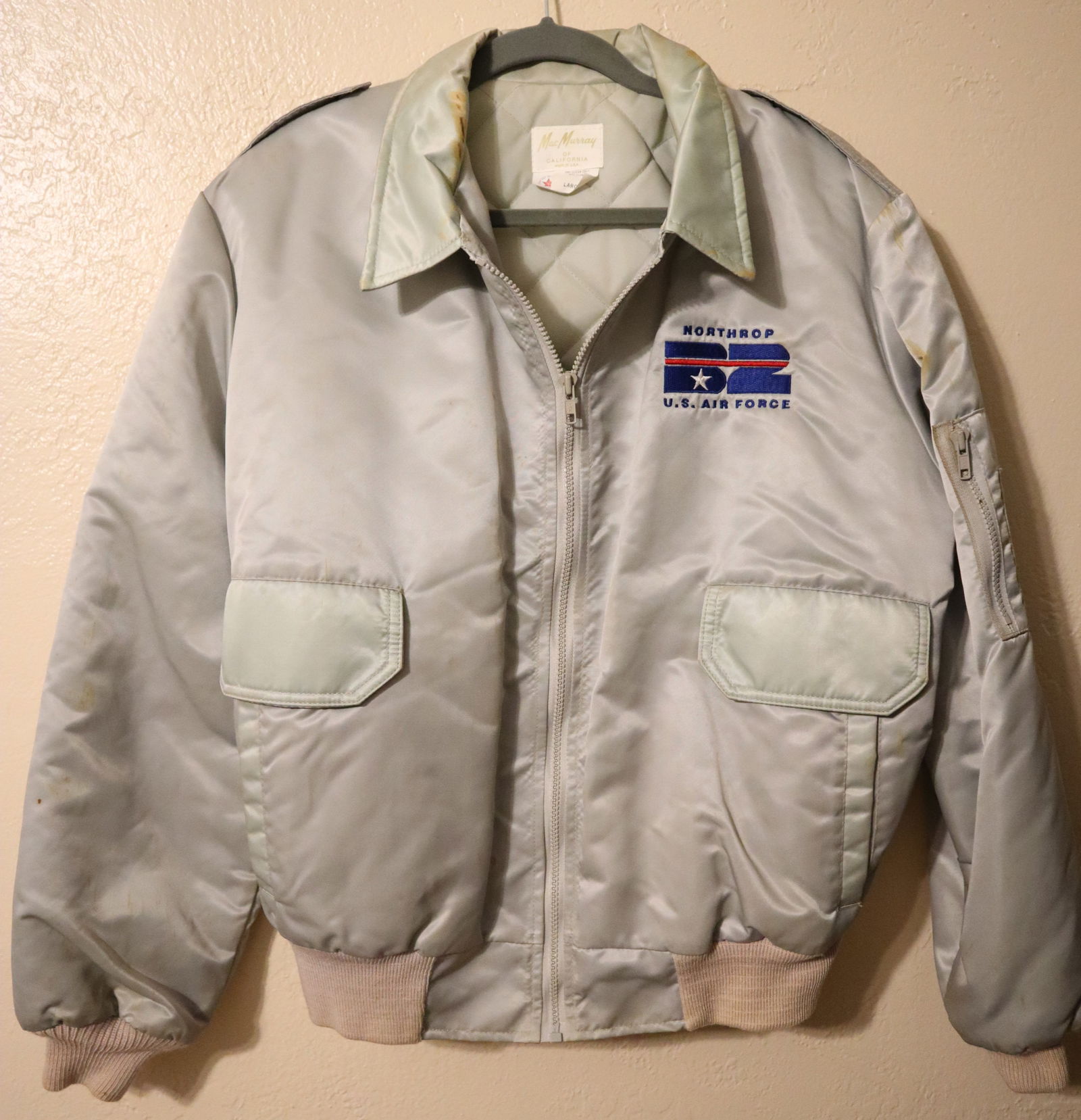 Northrup Us Air Force B 2 Bomber Jacket