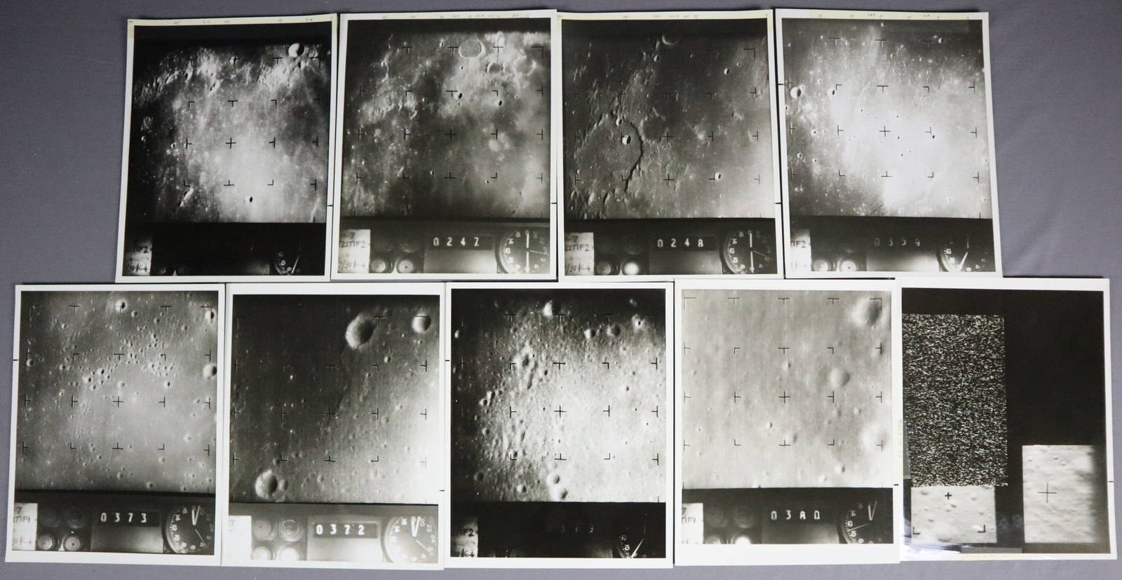 9 - Original Nasa Ranger Vii Lunar Photographs Auction