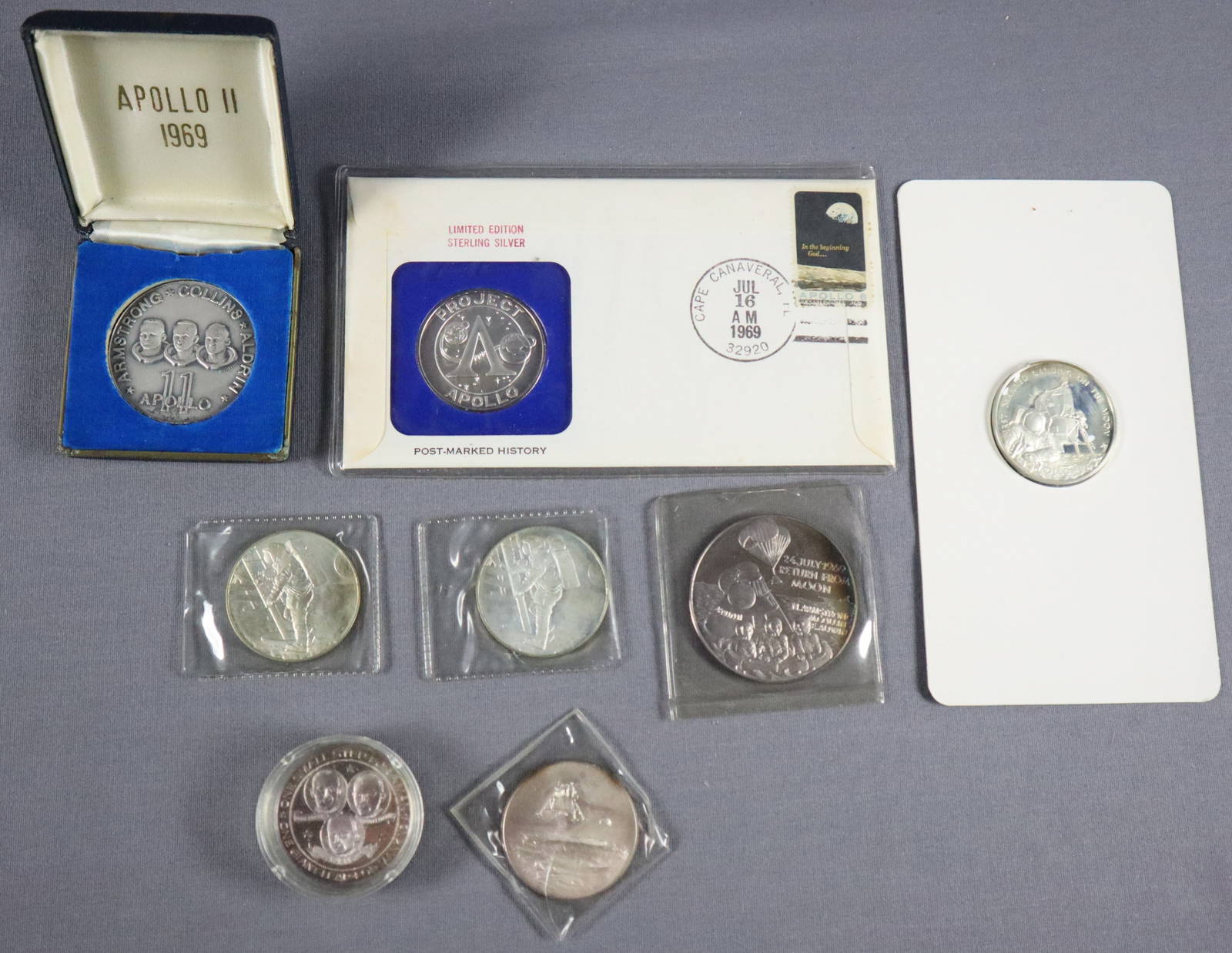 Apollo 11 Silver Coin Collection Auction