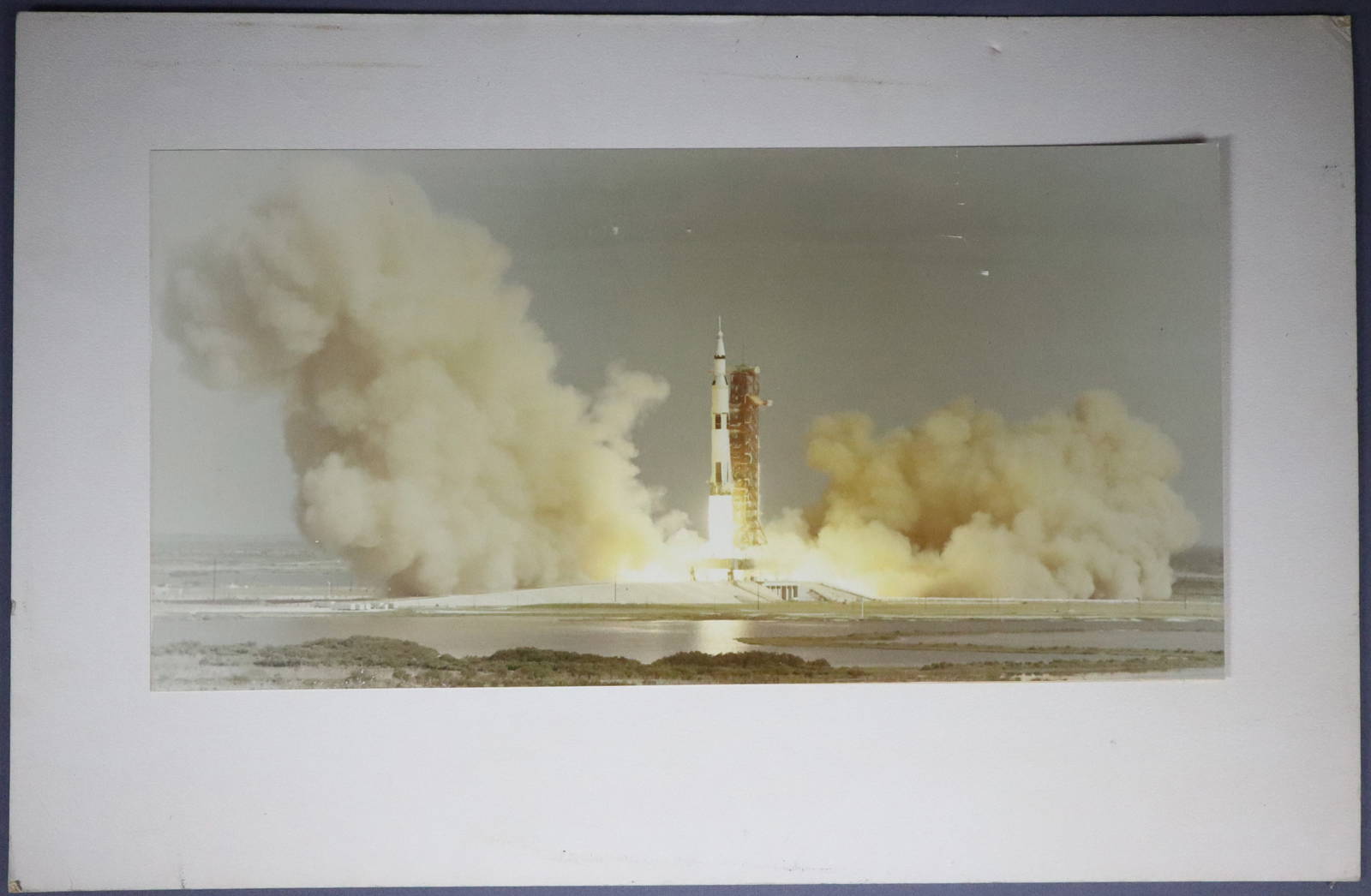 Apollo 15 Launch Photograph Auction
