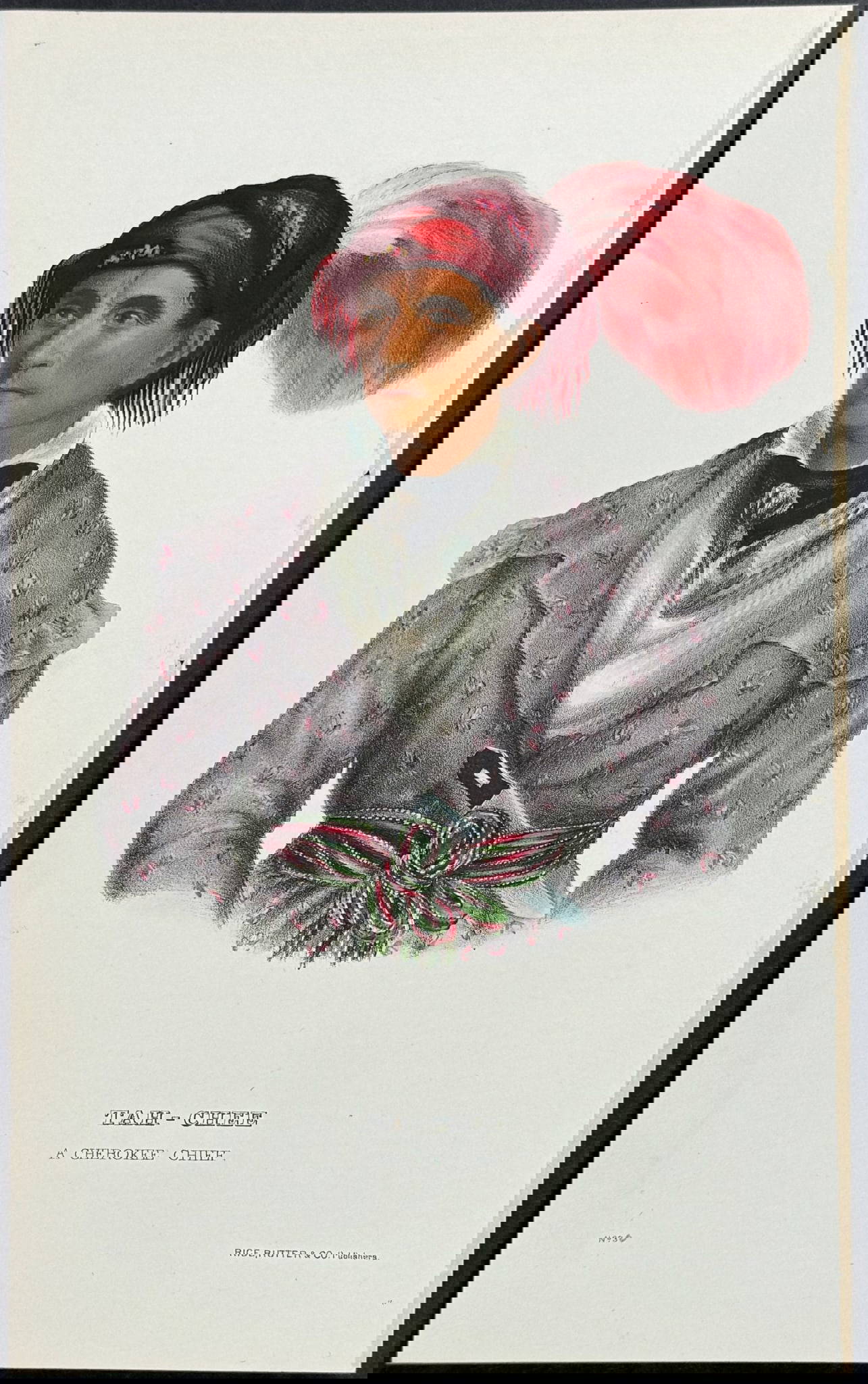 Mckenney & Hall - Tah-chee, A Cherokee Chief Auction