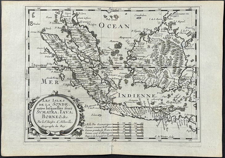 Sanson Map Of The Sunda Islands, Sumatra, Java, & Borneo