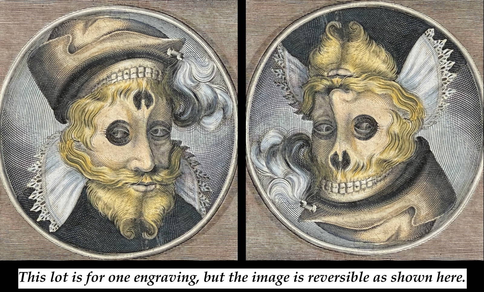 Merian, Pub. 1649 - Dance Of Death (image Is Man In One Direction ...