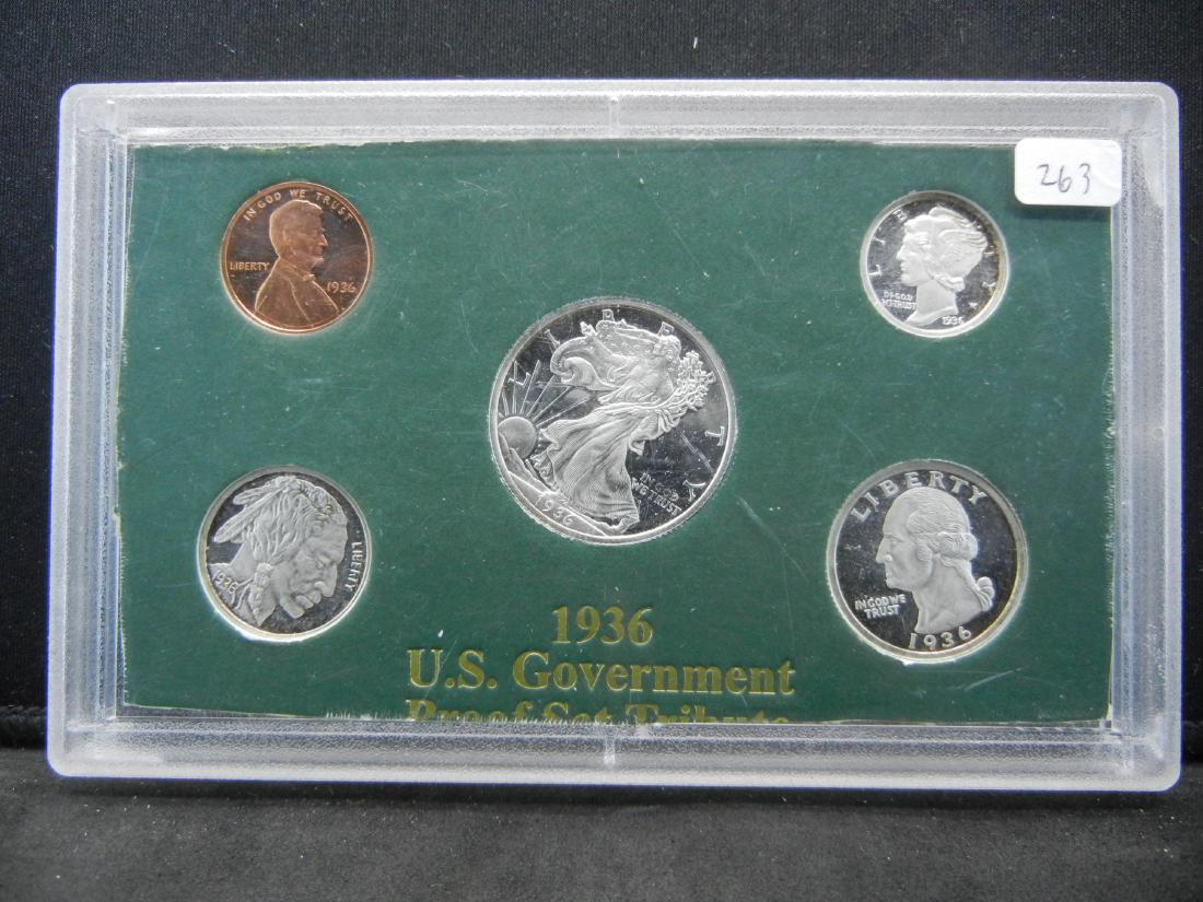 1936 Us Government Proof Set Tribute