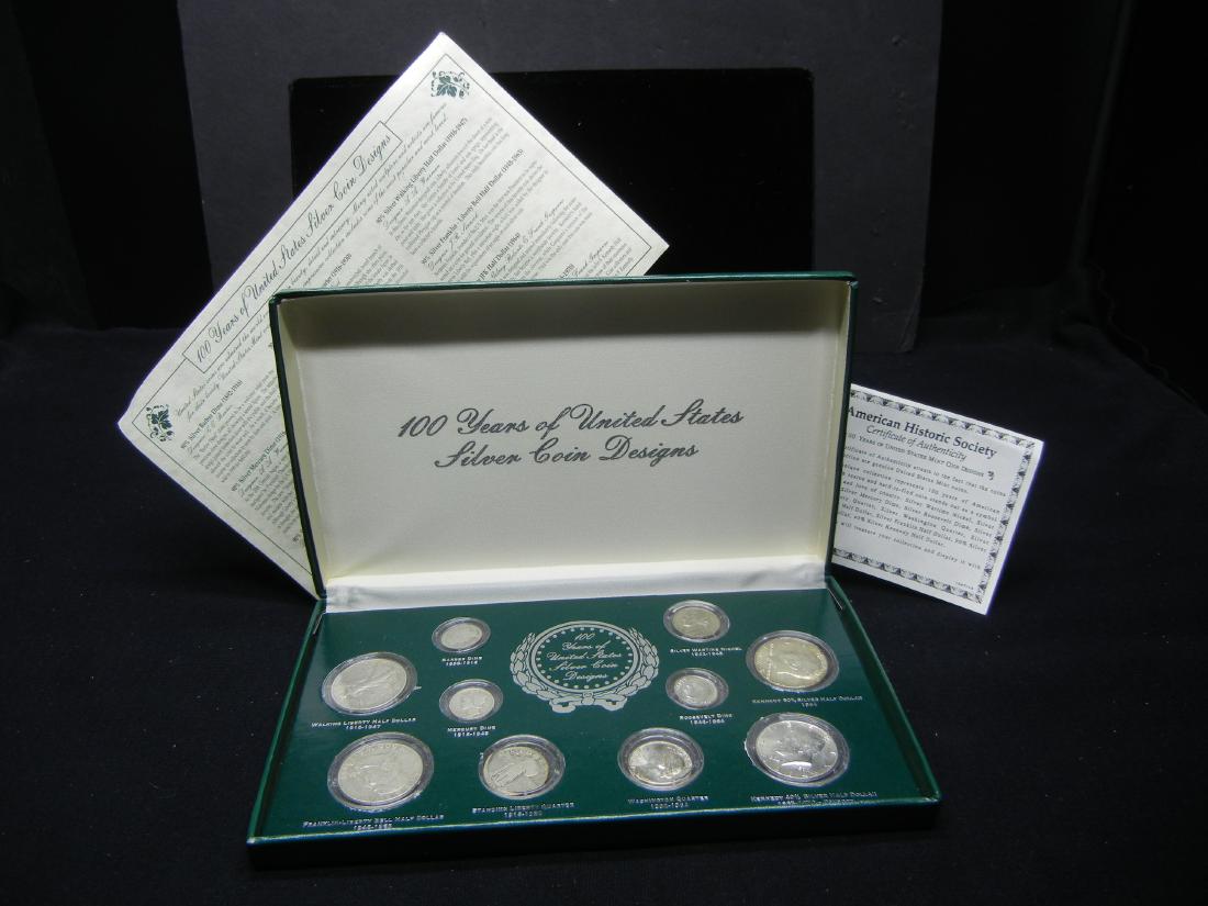 100 Years of United States Silver Coin Designs