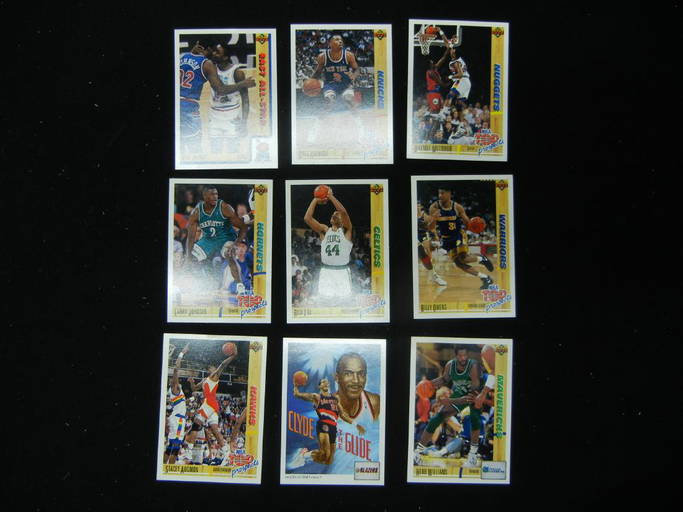 (9) Nba Collector Cards