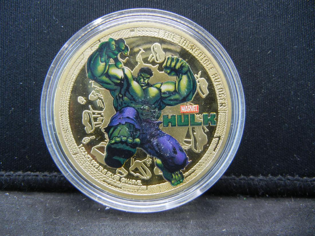 Marvel Avengers Incredible Hulk 1 Ounce .999 Fine