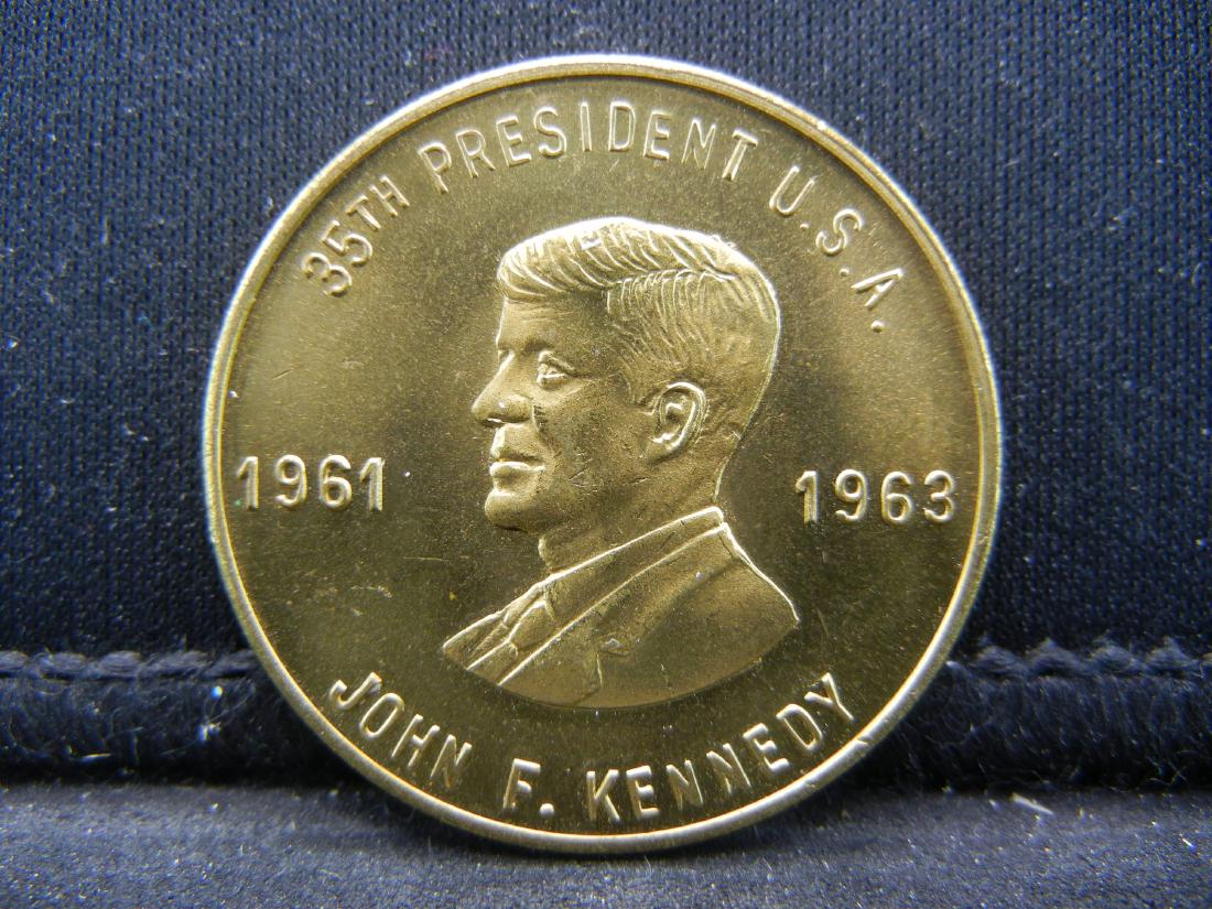 1961 1963 John F. Kennedy Commemorative Coin