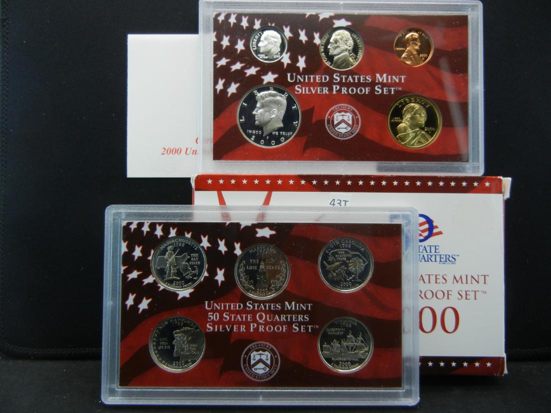 2000 United States Mint Silver Proof Set