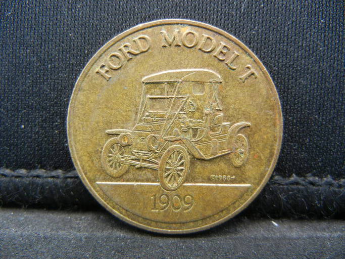 1909 Ford Model "t" (antique Car Coin Series), Hard To