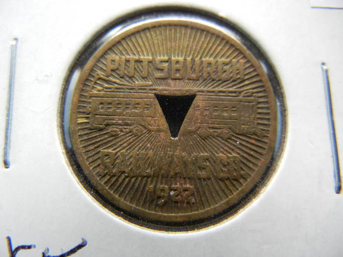 1922 Pittsburgh Railroad Token