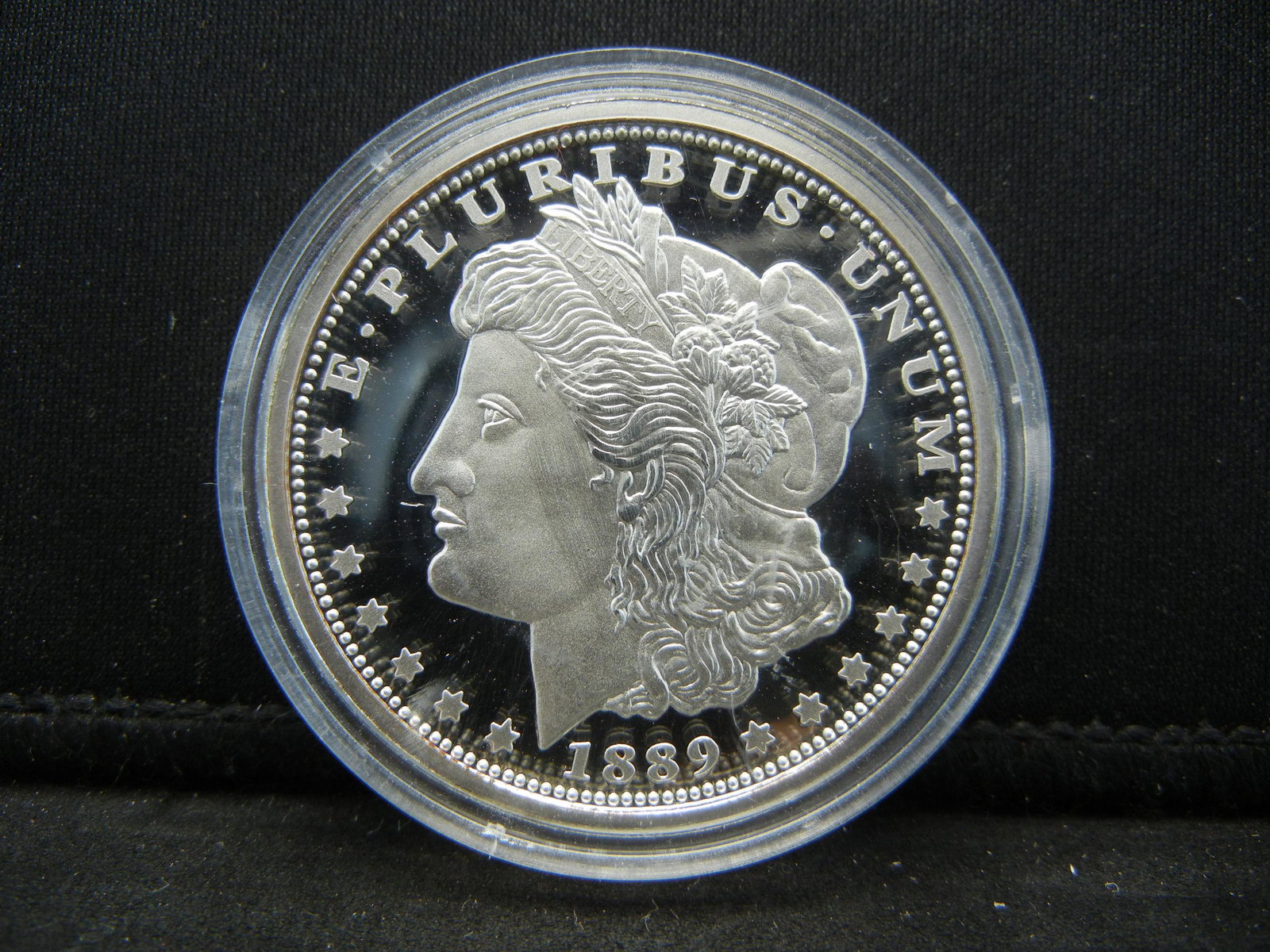 Copy 1889 Cc Proof Copy Morgan Silver Dollar