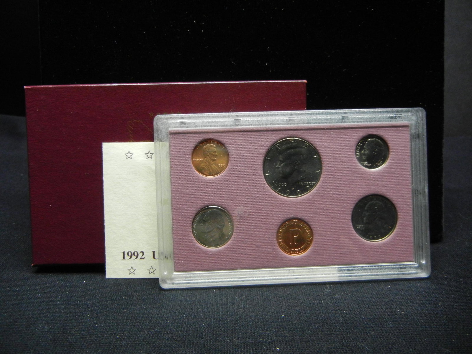 1992 Bank Set. Gem Box And Coins
