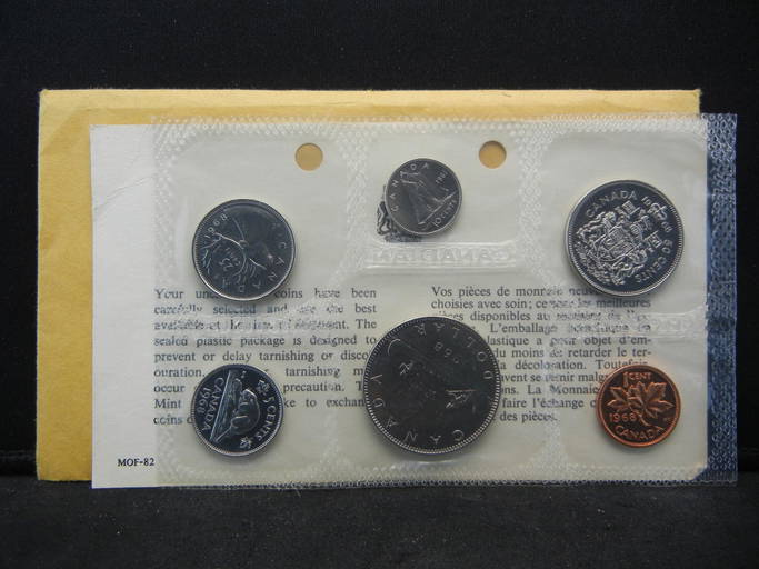 1968 Canada Proof Like Set.