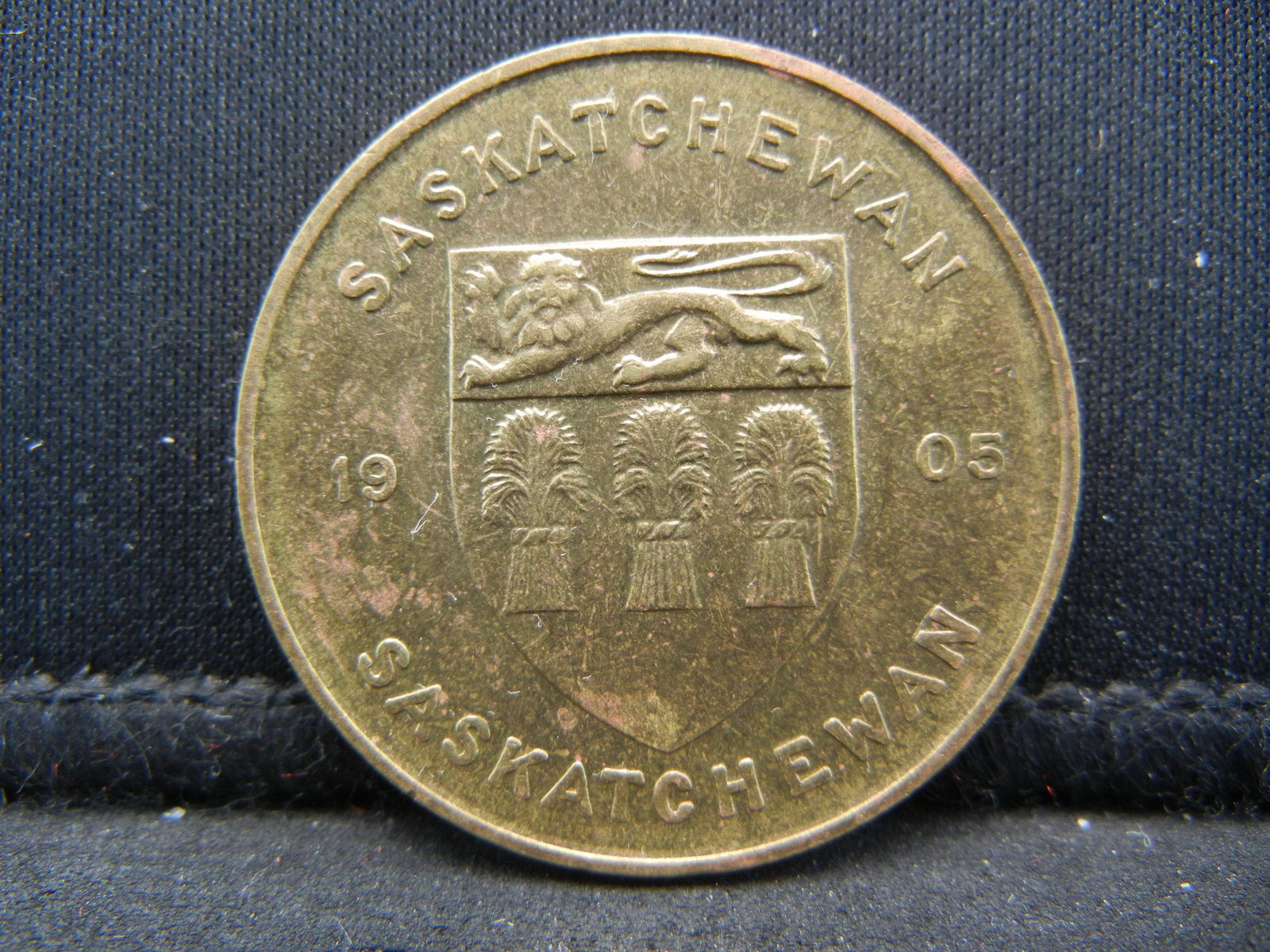 1905 Canada/saskatchewan, (prairie Lily), Low Mintage,