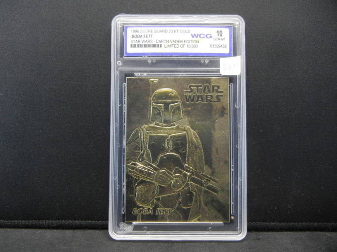 Star Wars "baba Fett/darth Vader Edition", 23k Gold,