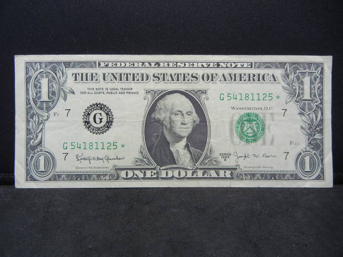 1963 B Star Barr Note