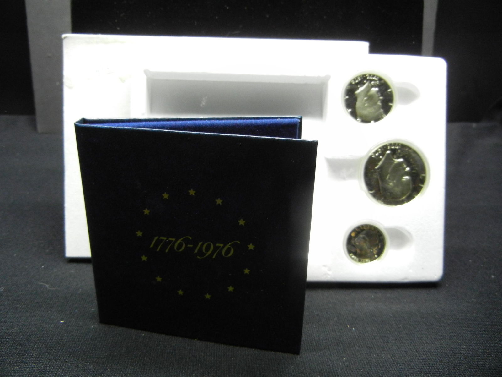 1976 S Three Piece Silver Bicentennial Us Proof Set.