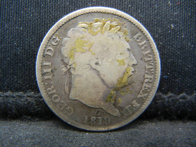 1819 British Silver Coin