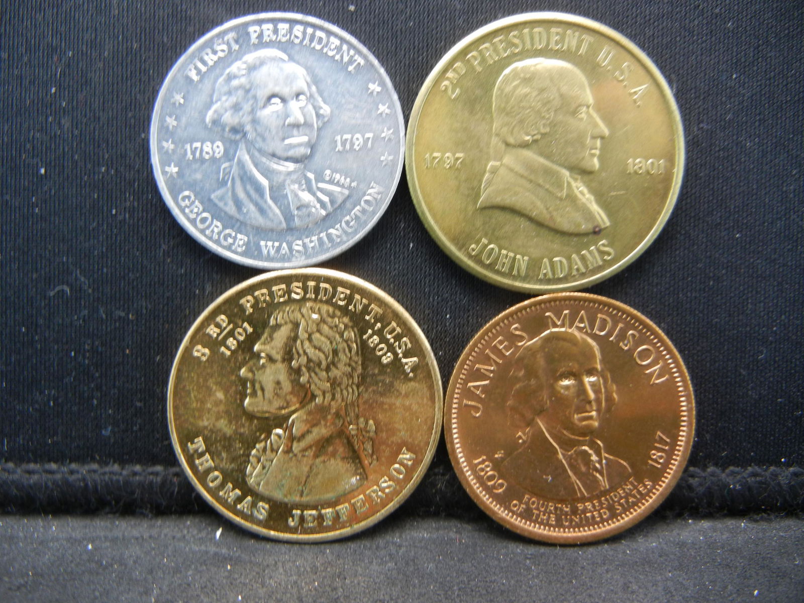 The First Presidents Of The Us Coins (george
