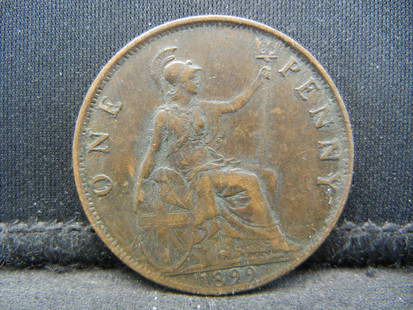 1899 Great Britain Penny