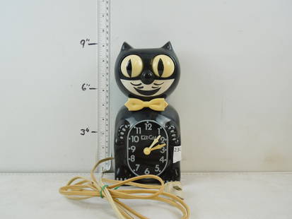 Vintage Black Kit Cat Klock Model B2