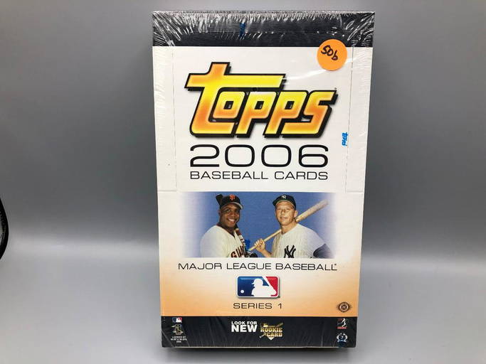2006 Topps Baseball Series One Unopened Box 36 Packs