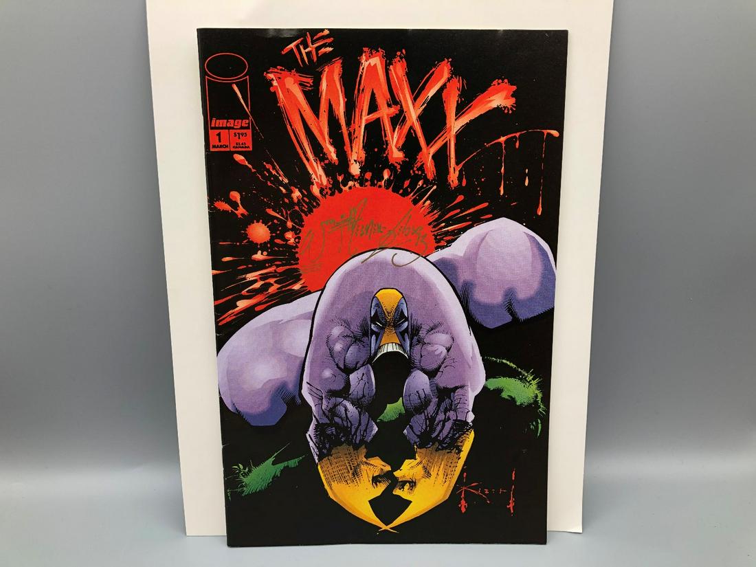 The Maxx #1 Signed By William Messner Loebs