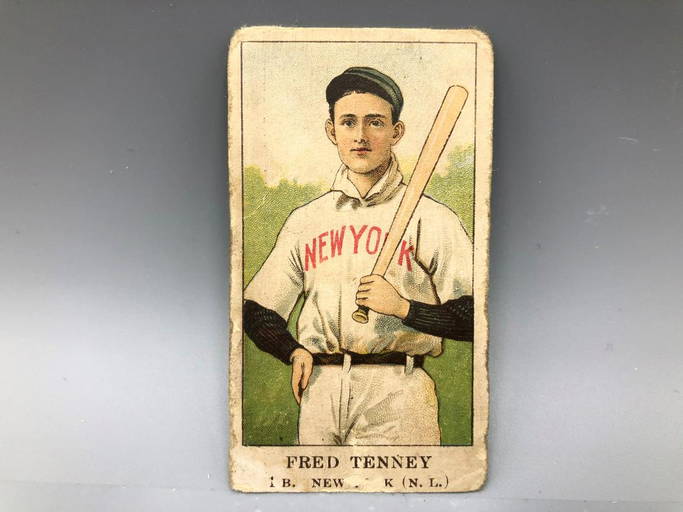 1909 E91 B American Caramel Fred Tenney Scarce