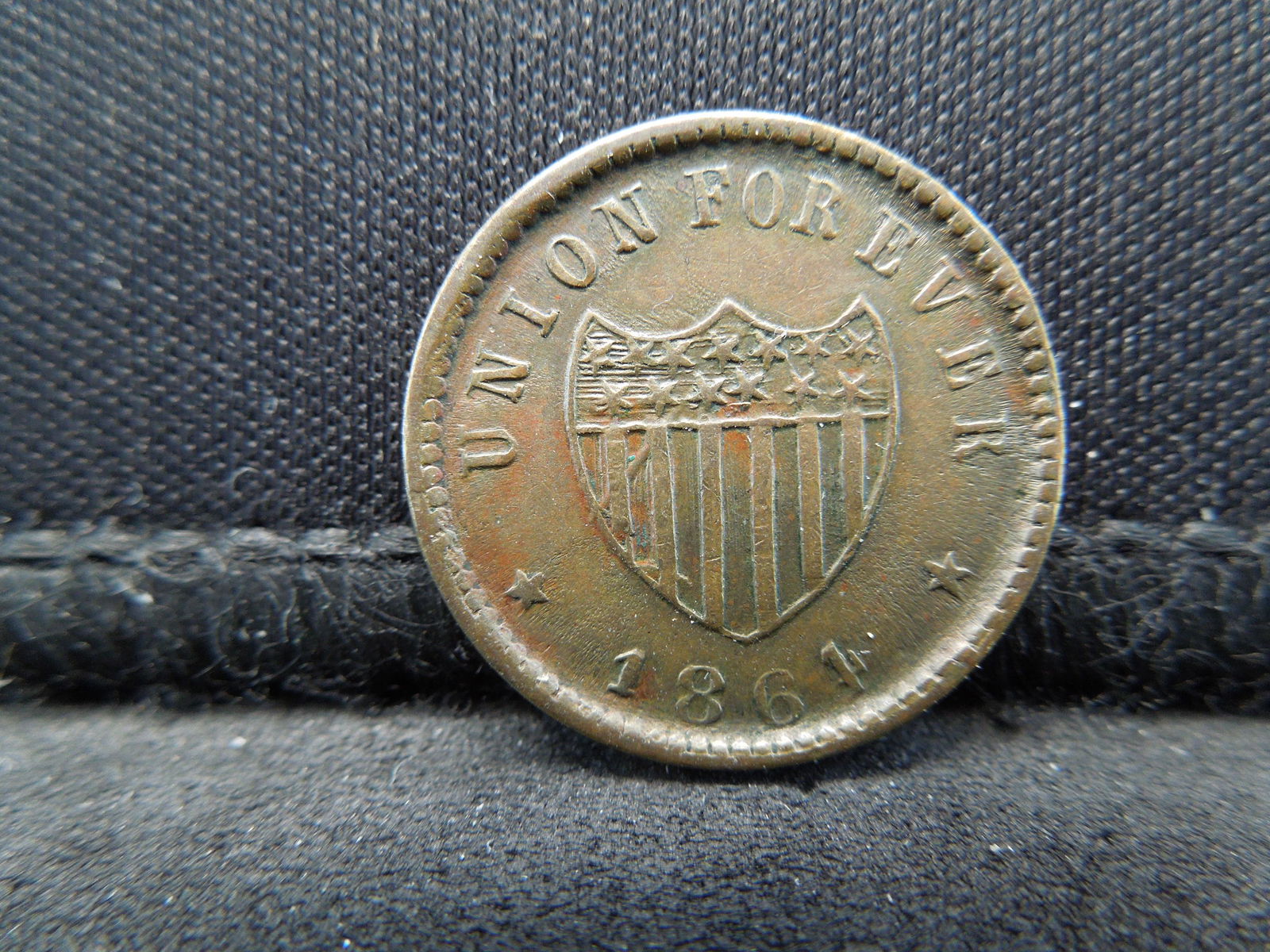 1864 Civil War Token Union Forever