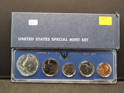 1966 Us Special Mint Set In Original Government