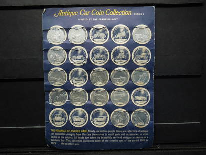 Sunoco Antique Car Tokens