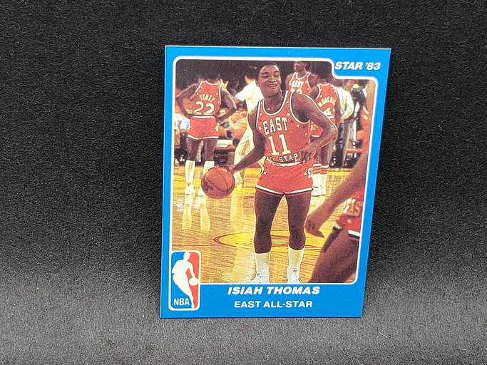 1983 Star Isiah Thomas All Star #11 Rookie Card Limited